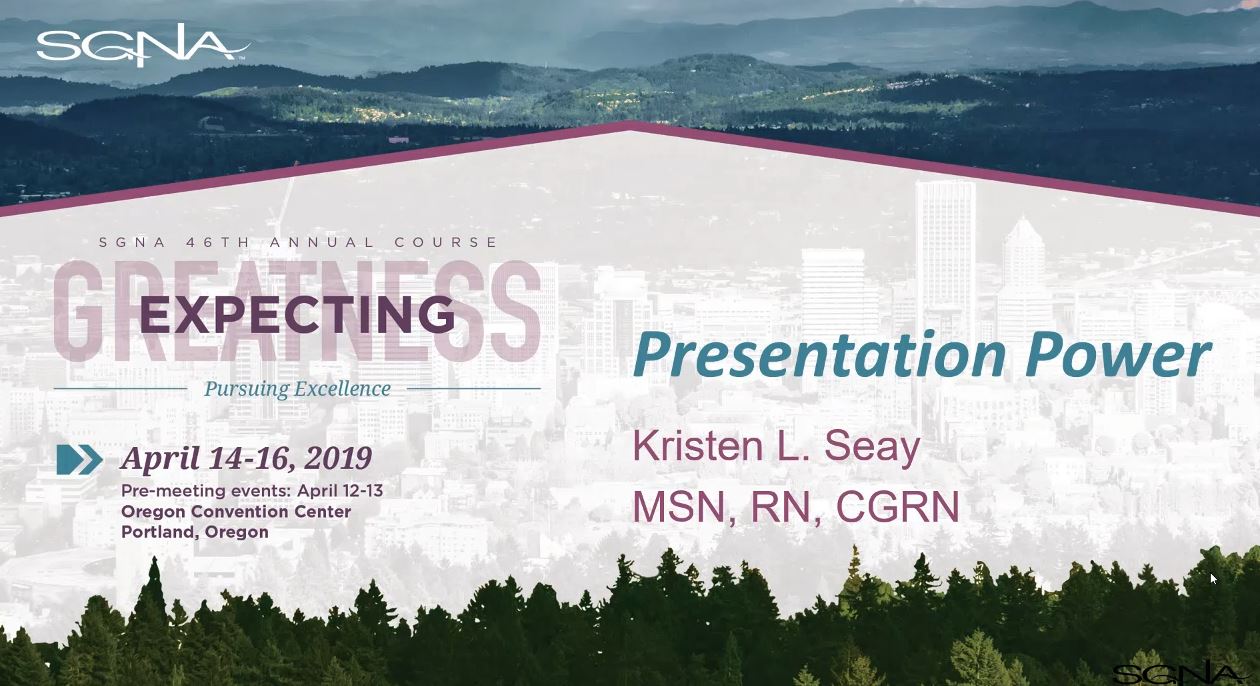 SGNA: 1.5+ Contact Hours